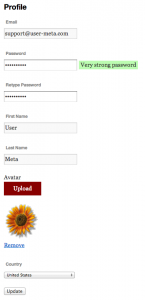Frontend Profile with extra fields | User Meta Pro - WordPress user management plugin
