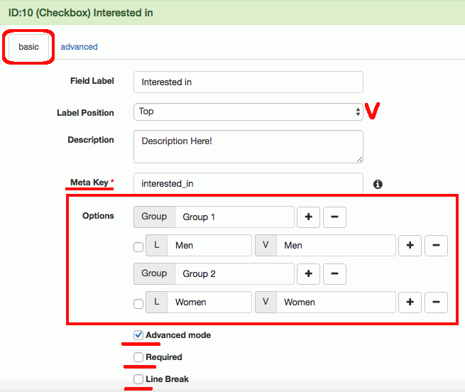 Checkbox - User Meta Pro Checkbox - User Meta Pro