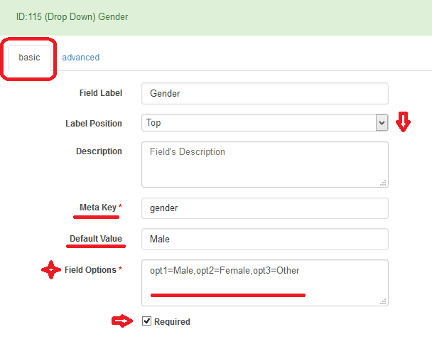 user_meta_field_dropdown01 | User Meta Pro - User Management Plugin
