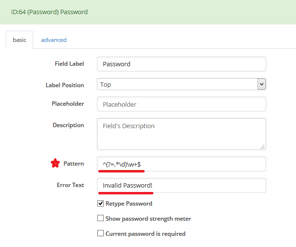 Apply Regex In Wp Password Field Password Regex