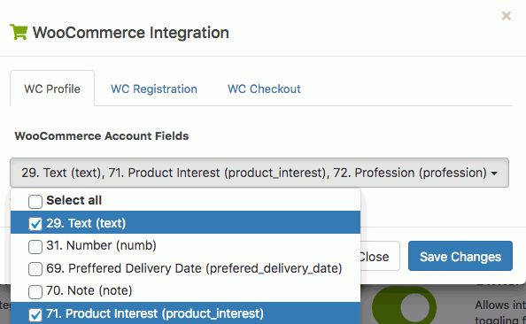WooCommerce profile setup | User Meta Pro - User Management Plugin