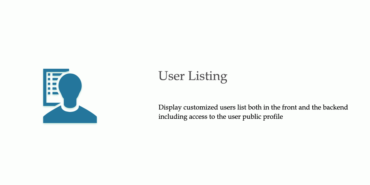 User List | User Meta Pro - WordPress user management plugin